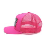 China Unisex 5 Panel Sport Baseball Cap With Custom Metal Plate Logo And Embroidered Pattern for sale