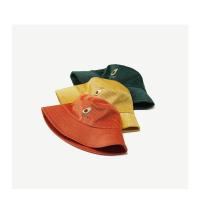 China Custom Embroidered Corduroy Fisherman Bucket Hat 100% RPET for Leisure Wear for sale