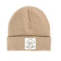 China Custom Logo RPET Recycled Eco Friendly Beanie Hat 100% RPET Acrylic Wool Warm Fleece Knit for sale