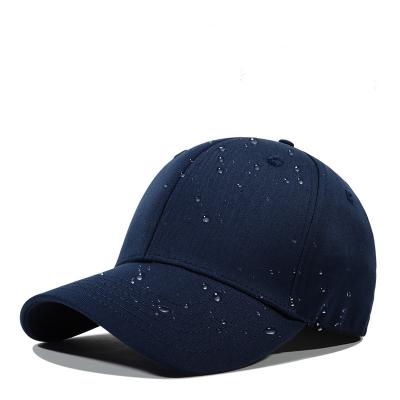 China 6 Panel Unstructured Curved Brim Fitted Tennis Hats For Eco Friendly Moisture Wicking for sale