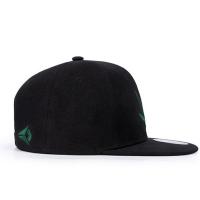 China Eco Custom Woven Label PVC Rubber Embroidery Patch 6 Panel Structured Flat Brim COMMON Baseball Hat for sale