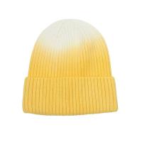 China Custom Tie-Dye Winter Warm Knitted Hat Skull Beanie 100% Acrylic RPET for Men Women for sale