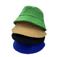 China Custom Eco Friendly RPET Towel Organic Cotton Bamboo Fabric Fishing Bucket Hat Low MOQ for sale