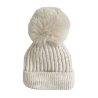 China Custom Color Knitted Beanie for Girls Eco-Friendly RPET Acrylic Cashmere Winter Hat for sale