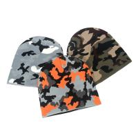 China Custom Jacquard Knitted Camouflage Beanie Winter Skull Cap Eco Friendly RPET 100% Acrylic for sale