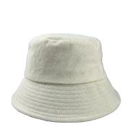 China Custom Logo Organic Cotton Fisherman Bucket Hat 230GSM Terry Towel Unisex for sale