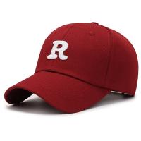 China 6-Panel Hat Embroidered Distressed Cotton Structured Curved Brim Sports Baseball Caps for sale