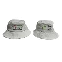 China Eco Friendly RPET Recycled Polyester Bamboo Fisherman Bucket Hat Custom Size 230GSM for sale