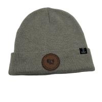 China Custom Sustainable RPET Yarn Beanie Made from Recycled Plastic Water Bottles 100% RPET for sale