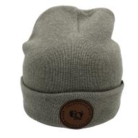 China Custom Sustainable RPET Yarn Beanie Made from Recycled Plastic Water Bottles 100% RPET for sale