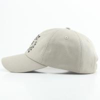China Custom 6 Panel 100% Cotton Embroidered Logo Baseball Cap for Men Unstructured Adjustable Dad Hat for sale