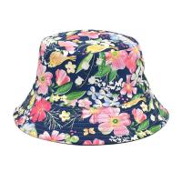 China Custom Full Sublimation Printed Fisherman Bucket Hat 100% Cotton or Recycled Cotton for sale