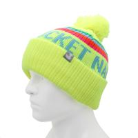 China Custom Knitted Winter Beanie Hat With Pom Pom For Christmas for sale
