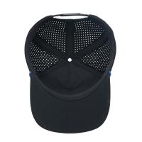 China Custom Black 5 Panel Sport Baseball Cap Hat For Man Women for sale