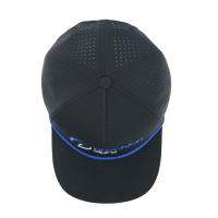 China Custom Black 5 Panel Sport Baseball Cap Hat For Man Women for sale