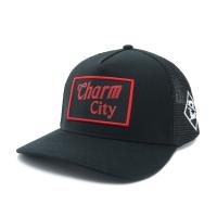 China Custom Black Embroidered Cotton Mens Mesh Trucker Hats for sale