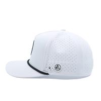 China Breathable 5-Panel Golf Hat With 3D Embroidery And Waterproof Technology for sale