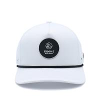 China Breathable 5-Panel Golf Hat With 3D Embroidery And Waterproof Technology for sale