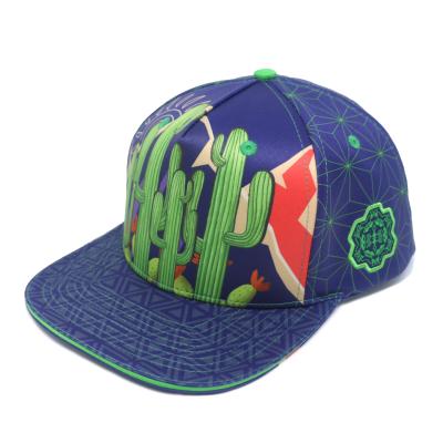 China Custom Logo Camouflage Snapback Hat Flat Brim Baseball Cap One Size Cotton for sale