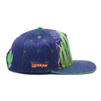 China Custom Logo Camouflage Snapback Hat Flat Brim Baseball Cap One Size Cotton for sale