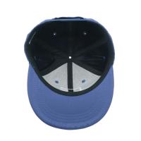 China Custom Snapback Baseball Cap One Size Fits All Adjustable Cotton Hat with Logo Embossing for sale