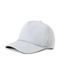 China Unisex Performance Hats with Ventilation and Mesh Panels in Black for sale