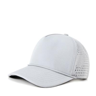 China Unisex Performance Hats with Ventilation and Mesh Panels in Black for sale