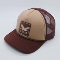 China Custom 5 Panel Trucker Hat Quick Dry Laser Cut PVC Rubber Patch Wholesale Mens Baseball Caps 56cm-60cm for sale