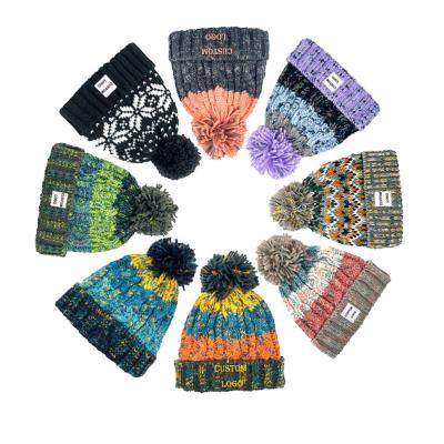 China Custom Fisherman Beanie 100% Acrylic Warm Knitted Skull Cap 58cm for Men Women ODM for sale