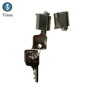China NCR 0090023553 ATM Spare Parts Lock and Key for 6622 CRM Kiosk Lower Cabinet Safebox for sale