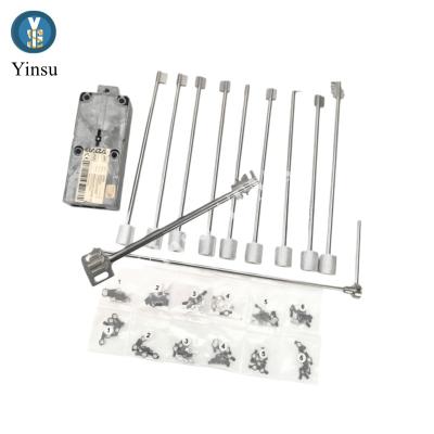 China Grandmaster CB30 Lock Picking Key for ATM Mechanical Lock Safe Vault Door Metal for sale