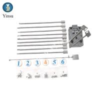 China Grandmaster Dormakaba 70040 Lock Picking Tools Unlock Key for Safe Vault Door Metal 1 Set for sale