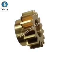 China 1750053977-45 Wincor ATM Machine Spare Parts 2050XE 01750053977-45 Wincor Stacker Clamp Manipulate Motor 15 Teeth Copper Gear for sale