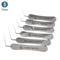 China A Grandmaster L-shaped Auto Lock Opening Tool L Type Car Lock Pick Tool for sale
