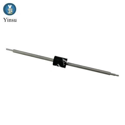 China ATM CRS Selfserv Kiosk NMD NF300 18mm CRR Roller Shaft A011124 Glory DeLaRue Talaris Dispenser NF15 18mm Grooved Shaft A011124 for sale