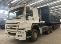 China Three Axle Semi Tipper Trailer Tipping Trailers With 8mm Bottom Plate for sale