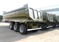 China OEM Steel Tipper Semi Trailer ISO SGS With Hydraulic System for sale