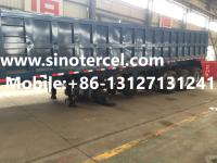 China Steel Transportation Semi Tipper Truck 6 Axle Semi Tipper Trailer for sale