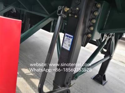 China 3 Axles Dumping Tipper Semi Trailer 20-50CBM Front Lifting Hydraulic For Sand Stone Gravel  Efficient  Mining And Transportation Industry for sale