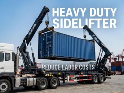 China 20ft Sidelifter Trailer 37 Tons 40ft Side Lifter Container for sale
