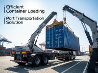 China 37 Tons Lifting Capacity 3 Axle Sidelifter Trailer with Side Unloading Capability for 20ft 40ft Containers for sale