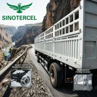China 3 Axles Bulk Cargo Fence Semi Trailer The style of the fence can be customized for sale