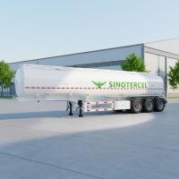 China 3 Axle Fuel Tank Semi Trailer 30-60CBM Capacity for sale