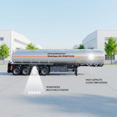 China 4 Axles Fuel Tank Semi Trailer Oil Storage Transport Solution Ideal For Fuel Distribution And Industrial Liquid Hauling for sale