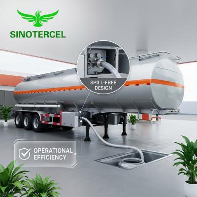 China Large Capacity Diesel  Fuel Tank Semi Trailer 50000L Water Tanker Semi Trailer for sale