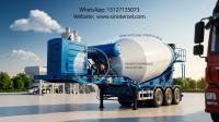 China Semi Trailer Mixers Unrivaled Efficiency In Material Blending 3 Axles 20CBM for sale
