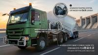 China 40CBM Tank 3Axle 12Wheel Powder Tanker Semi-trailer suitable for bulk powder transporter efficient for powder transport trailer operations for sale