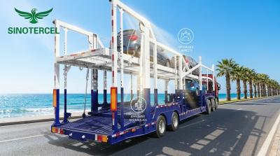 China 80000kg Car Carrier Semi Trailer Car Hauler Trailer For Semi Truck for sale
