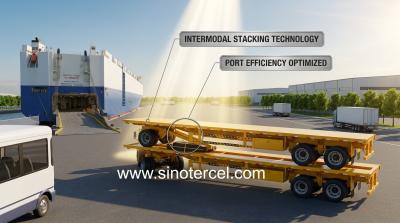 China WABCO Valve Full Trailer With 11.00r20 12r22.5 315 385 Tires for sale