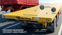 China 2.5m Width Full Trailer 20T Payloding Full Aluminium Trailer for sale